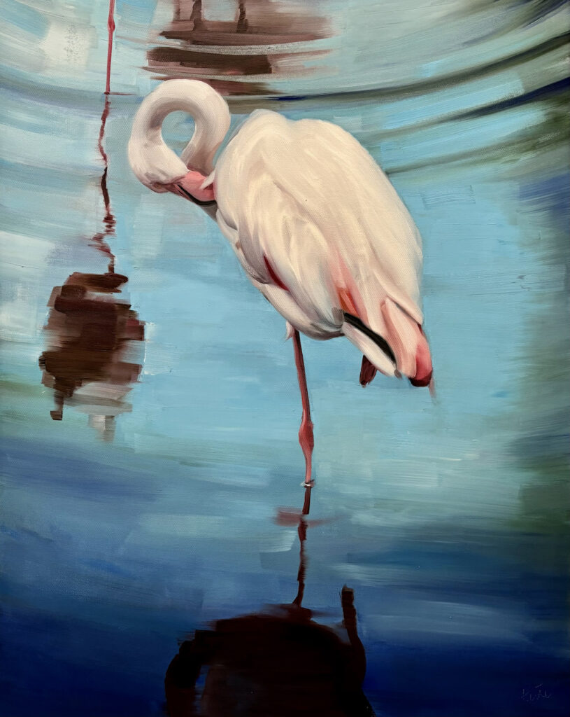 Francesca Currie - Flamingo - Lambert Fine Art