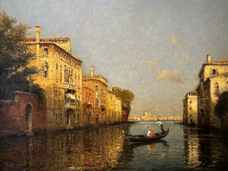 Antoine Bouvard - Looking towards the grand canal, Venice - Lambert ...